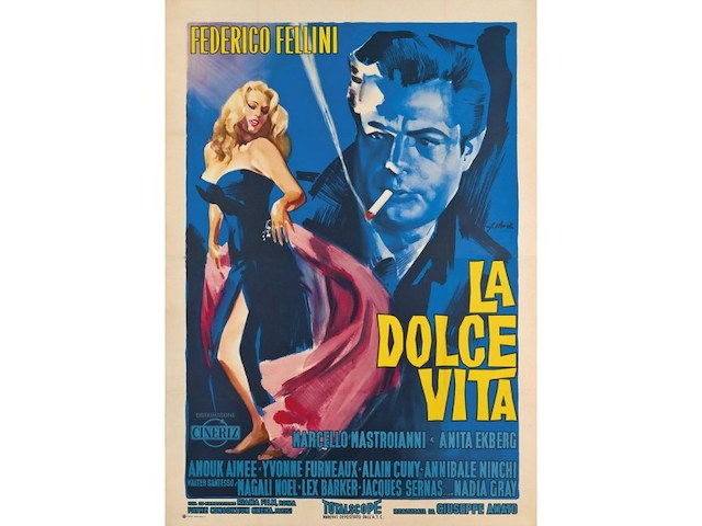 Federico Fellini / Felini - La dolce vita (A3 format)