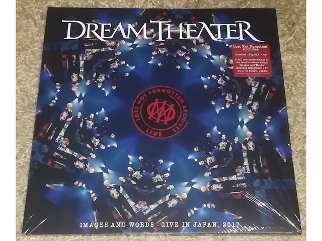 Dream Theater ‎– Images And Words-Live In Japan (2LP+CD