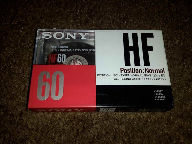 Sony HF 60 , U CELOFANU
