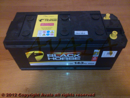 Akumulator 12V 143Ah +L 950A Black Horse *10901569*