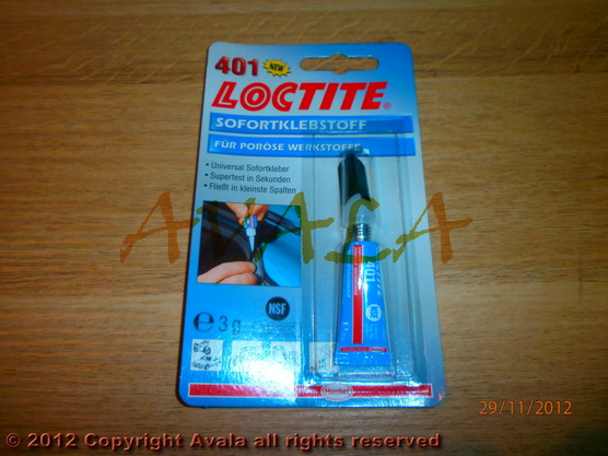 Lepak super za kedere Loctite 401 (3 grama) *10902278*