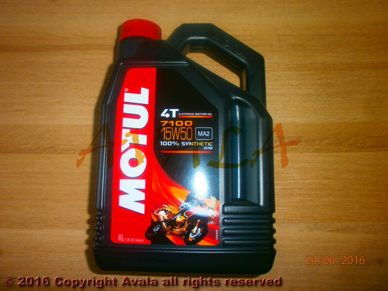 Ulje za četvorotaktne motore Motul 7100 15W50 4/1 *10903015*