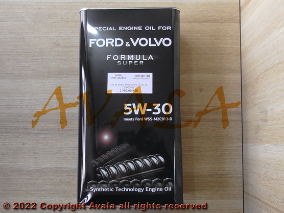Ulje za motor Ford/Volvo 5W30 5/1 *10903601*