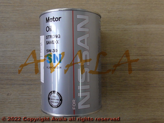 Ulje za motor Nissan 5W30 1/1 *10903594*