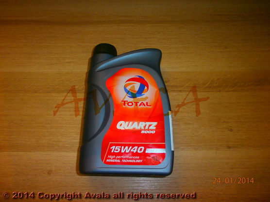 Ulje za motor Quartz 5000 diesel 15W40 1/1 *10902735*