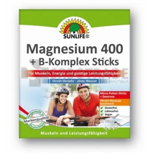 Magnesium Direkt 400 + B Kompleks a20 kesica