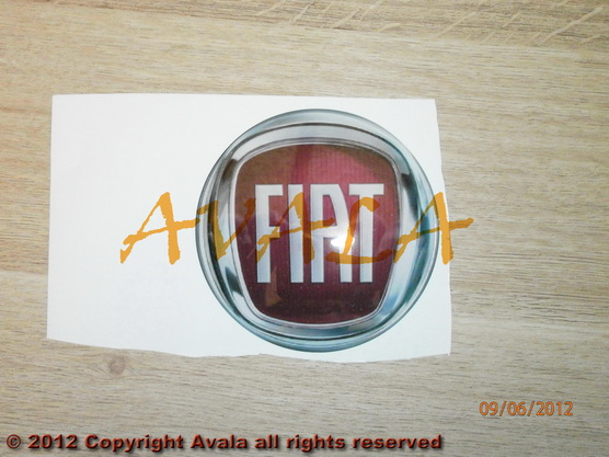 Stiker okrugli 90mm "FIAT" *10902378*