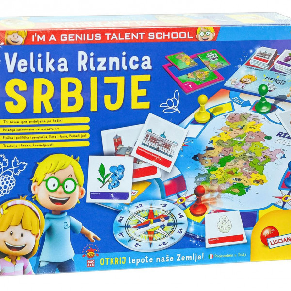 Mali GenijeSR Drustvena igra Velika Riznica Srbije