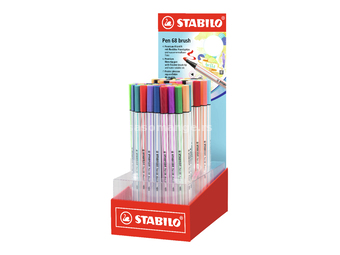 Četkica flomasteri STABILO Pen 68 brush displej 1/80