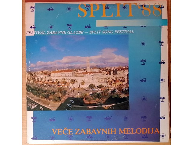 2LP V/A - Split `88 (`88) ĐAVOLI, TUTTI FRUTTI, Oliver