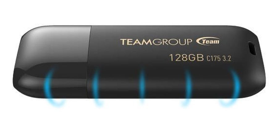 USB Flash 3.2 TeamGroup C175, black, 32Gb, 64Gb, 128Gb ili 256Gb