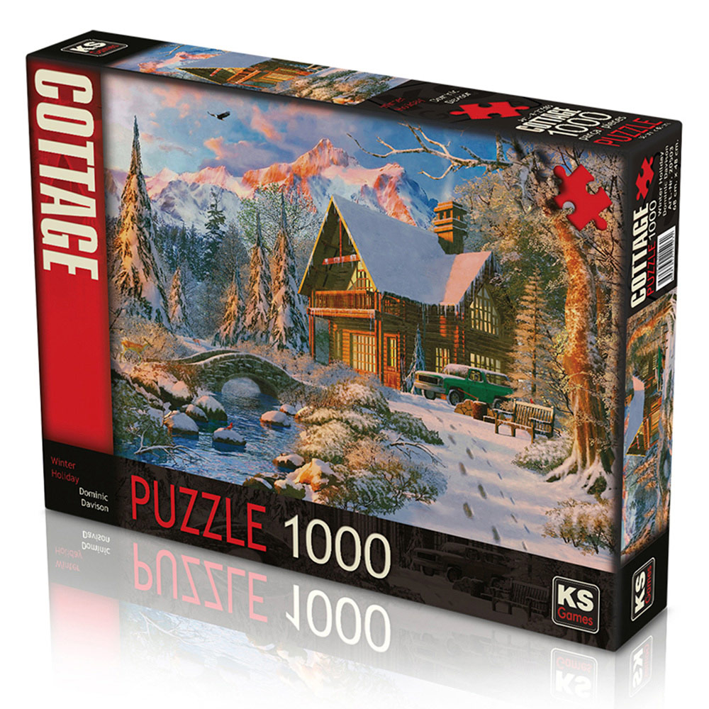 Puzzle 1000 delova Zimska idila