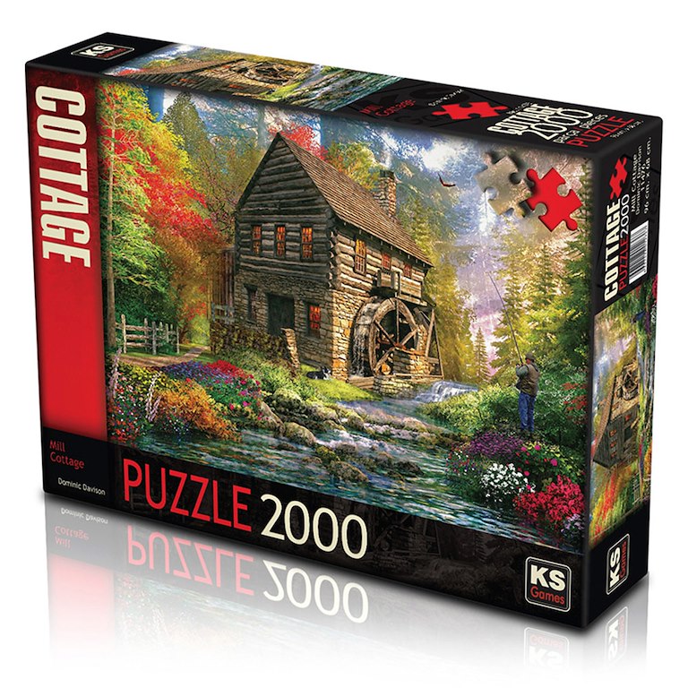 Puzzle 2000 delova Stara vodenica