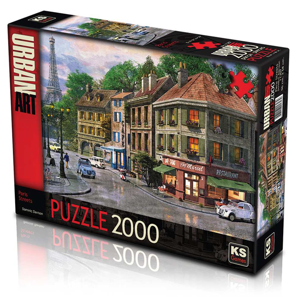 Puzzle 2000 delova Ulice Pariza