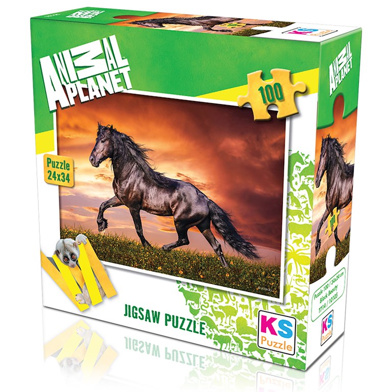 Puzzle 100 delova Animal Planet konj