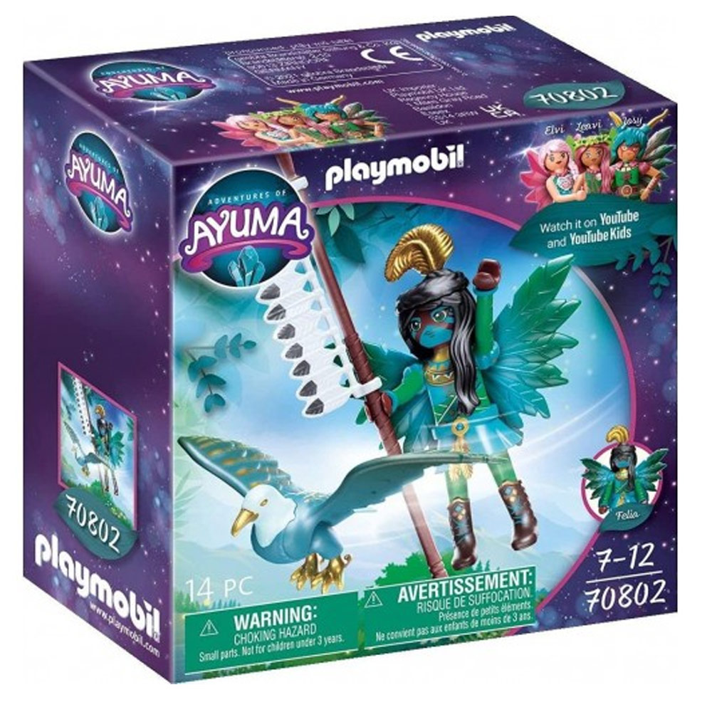 Playmobil Ayuma Knight vila i srodnom životinjom (soul animal)