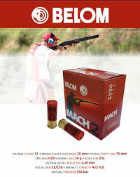 Patron Belom Trap Mach 2 12/70 2.4mm 24 gr