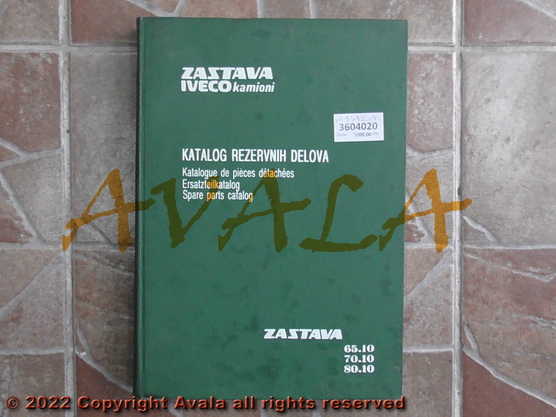 Katalog rezervnih delova *13604020*