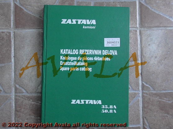 Katalog rezervnih delova *13604023*