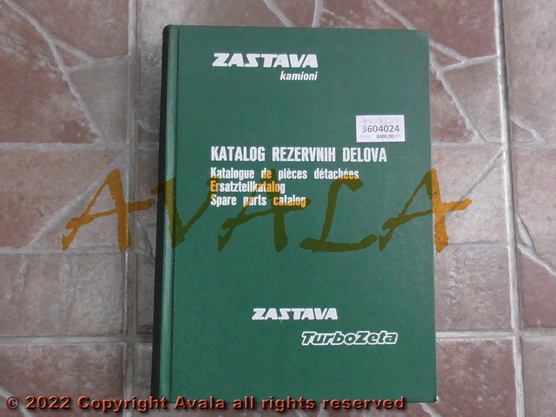 Katalog rezervnih delova *13604024*