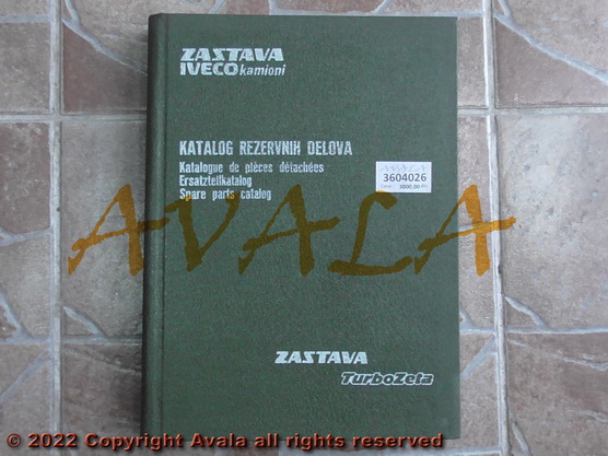 Katalog rezervnih delova *13604026*