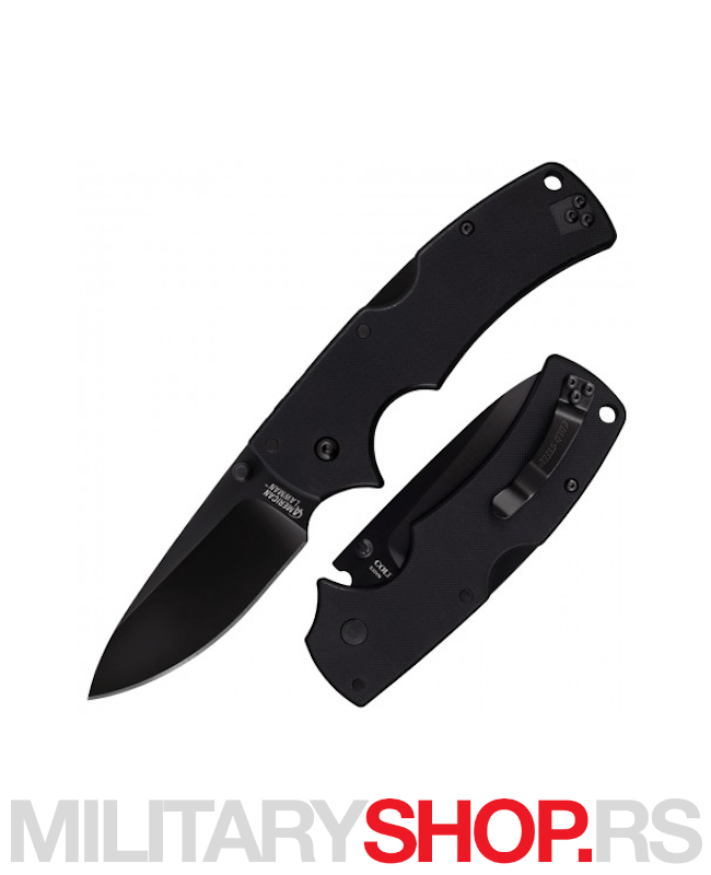 Crni preklopni nož Cold Steel American Lawman