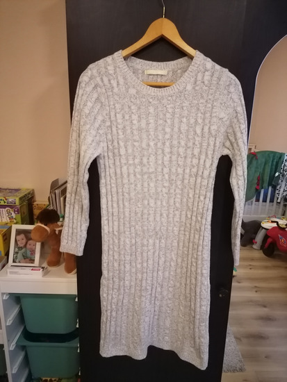 Zimska pletena haljina