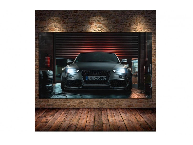 Poster štampan na platnu - AUDI RS5