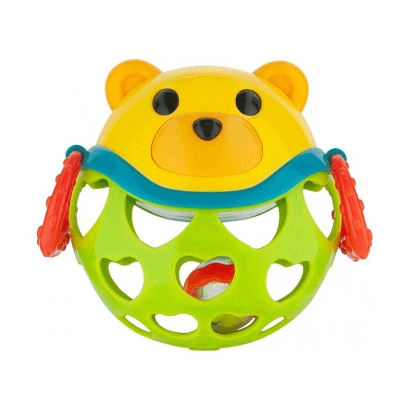 Canpol interaktivna igračka sa zvečkom za bebe, Green Bear
