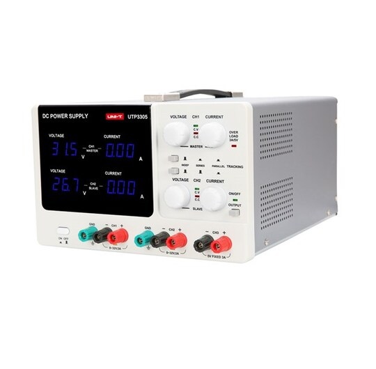 Power supply UNI-T UTP3305 2×0-32V/ 0-5A+ (5V-3A)