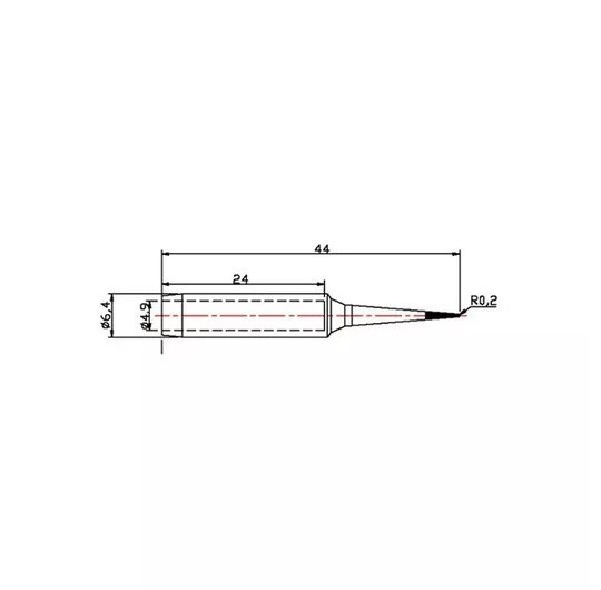 Soldering iron tip N9-1 (ZD-8916,ZD-8917B,ZD-8922,ZD-8936,ZD-8951,ZD-8919)