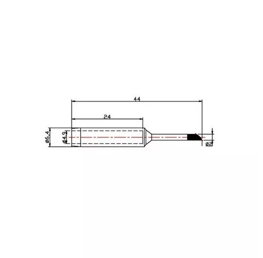 Soldering iron tip N9-2 (ZD-8916,ZD-8917B,ZD-8922,ZD-8936,ZD-8951,ZD-8919)