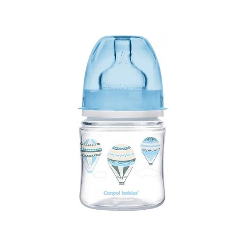 Canpol flašica za bebe Easy Start Clouds sa širokim vratom 120ml, 0m+