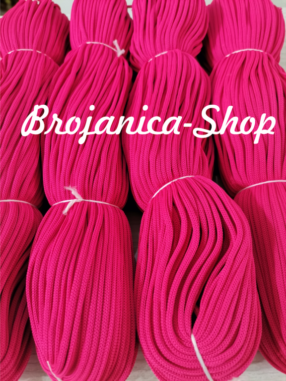 Konac za izradu Brojanica u neon pink boji (100m)