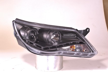 Devil Eye farovi TIGUAN Black 06-11 DRL + MOTOR