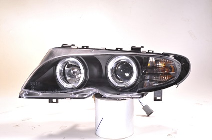 Angel Eye farovi BMW E46 4V Black 01-04 + MOTOR