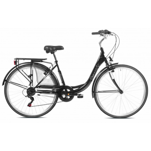 Bicikli City Bike Diana 18in crno bela