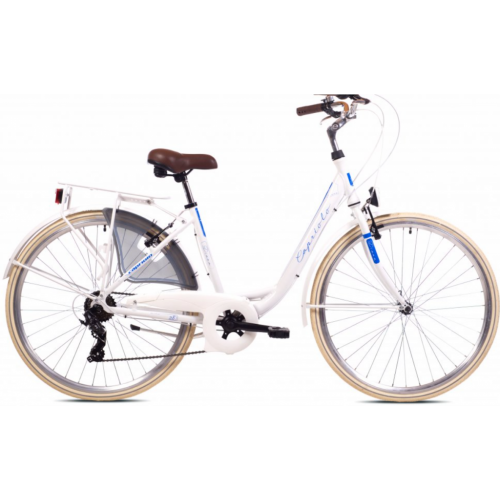 Bicikl City Bike Diana s 6 speed belo plavo