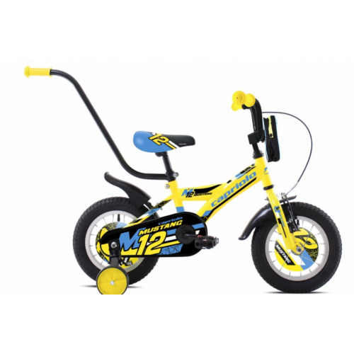 Dečiji bicikl Mustang 12in žuto crni