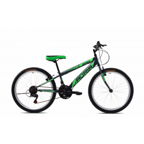 Dečiji bicikl Adria spam sivo zeleno