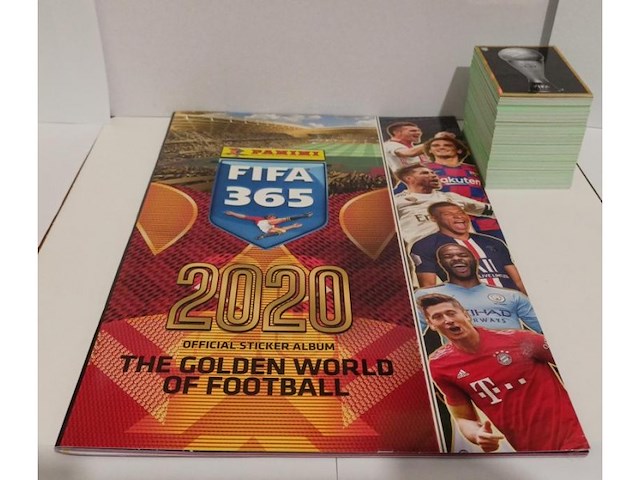 FIFA 365 2020 - 400 različitih sličica i prazan album