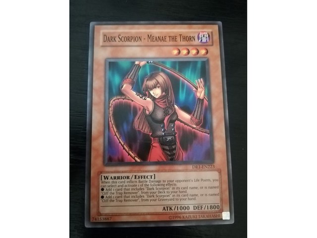 Yu-GI-OH!- Dark Scorpion - Meanae the Thorn