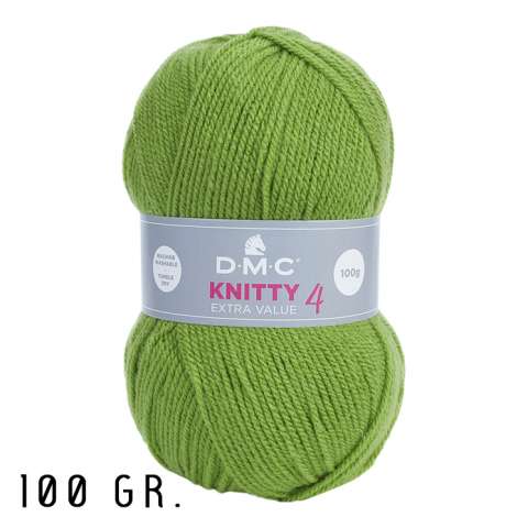 DMC KNITTY4 ZELENA 100gr, dužina 280m