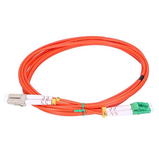 Extralink Patchcord LC/UPC-LC/APC MM OM2 Duplex 3.0mm, 2m