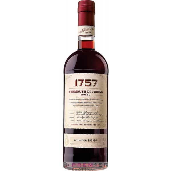 Cinzano 1757 Vermouth di Torino Rosso 1L