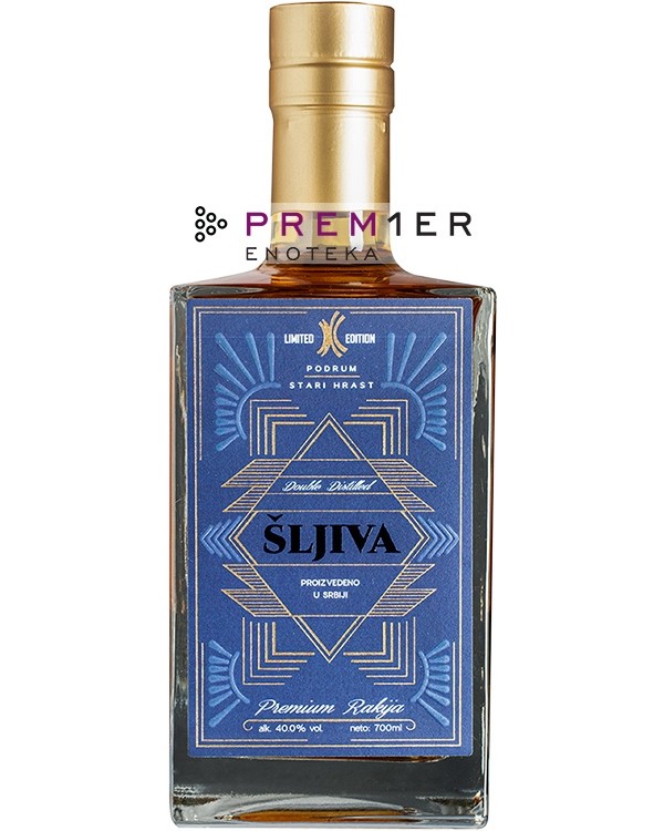 Stari Hrast Šljiva Premium rakija 0.70l