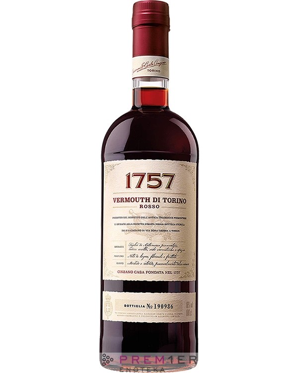 Cinzano 1757 Vermouth di Torino Rosso 1L