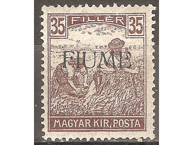 1918 - FIUME zetelice 35 fil MH rucni pretisak