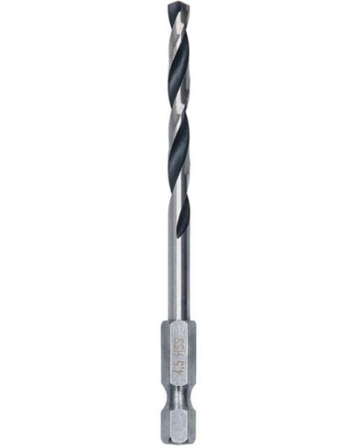 Bosch HSS spiralna burgija PointTeQ 4,5 mm sa šestougaonim HEX prihvatom pakovanje od 1 komada - 2608577525