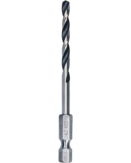 Bosch HSS spiralna burgija PointTeQ 4,2 mm sa šestougaonim HEX prihvatom pakovanje od 1 komada - 2608577524